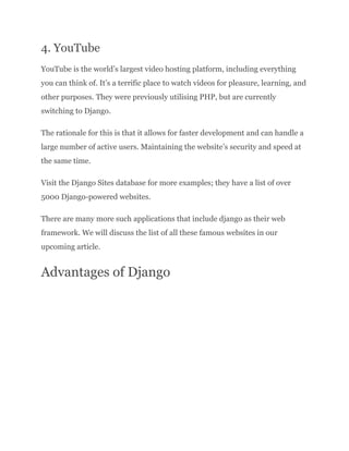 Django Tutorial_ Let’s take a deep dive into Django’s web framework.pdf