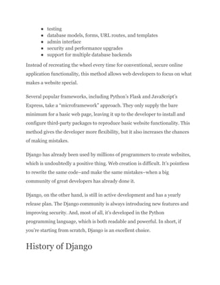 Django Tutorial_ Let’s take a deep dive into Django’s web framework.pdf