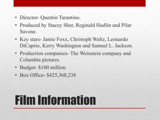 Django unchained | PPT