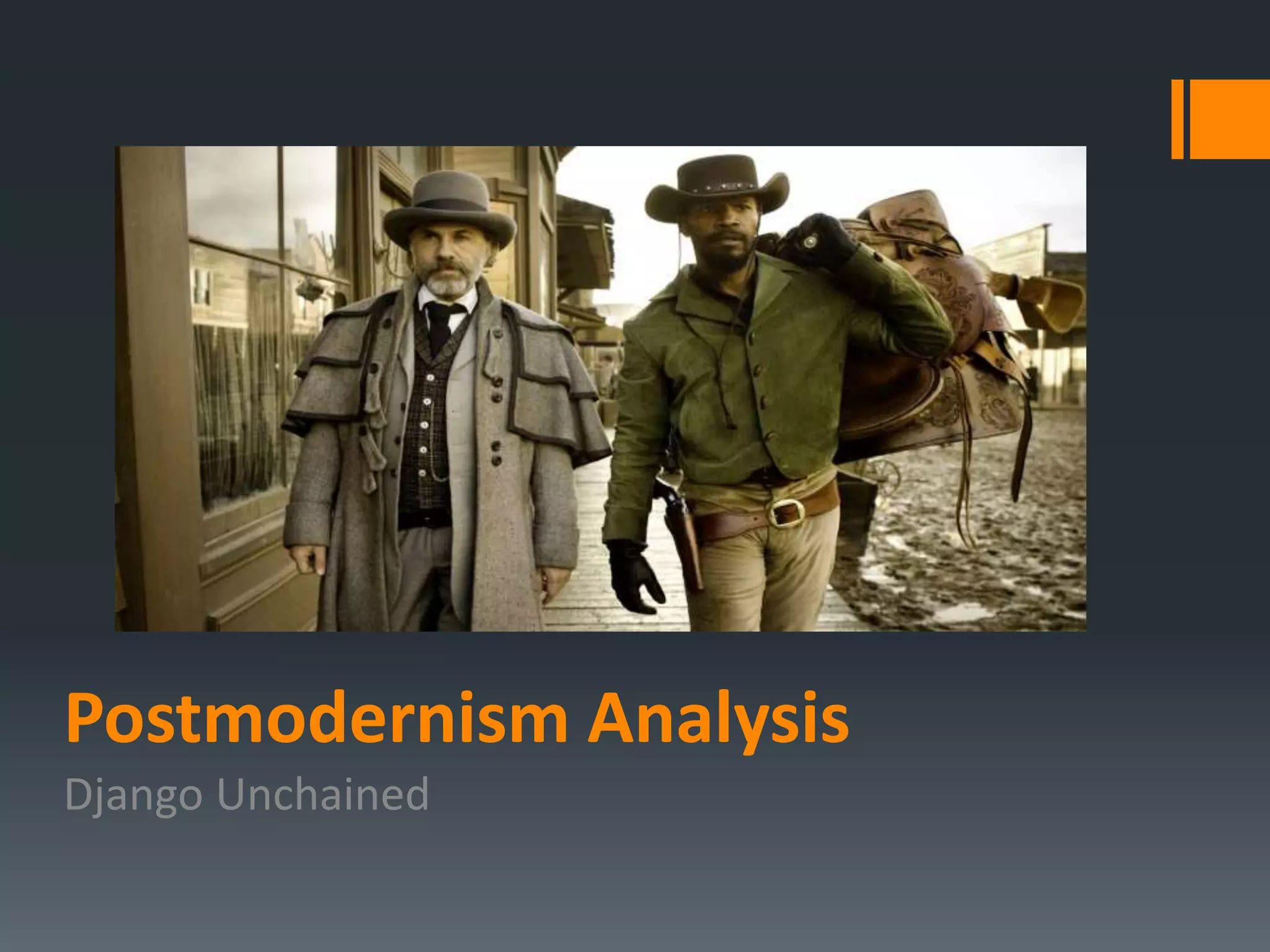 Django unchained analysis | PPTX