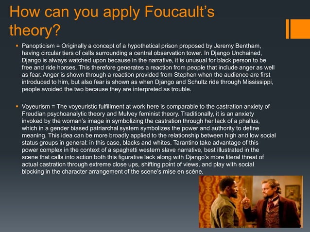 Django unchained analysis | PPTX