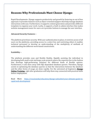 Django Unleashed - You are Ultimate Guide to Rapid Web Development.pdf