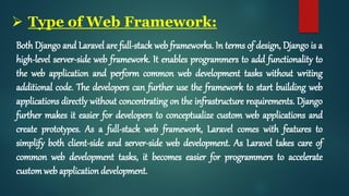 Django vs laravel | PPT