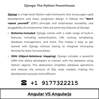 Django vs Laravel: Which is Better for Web Development? - Semiosis Software Private Limited | PDF