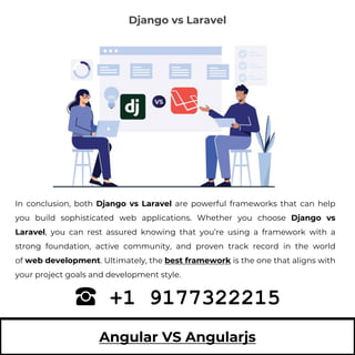 Django vs Laravel: Which is Better for Web Development? - Semiosis Software Private Limited | PDF