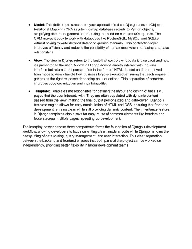 Step-by-Step Django Web Development with Python | PDF