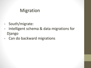 Django | PPTX | Programming Languages | Computing