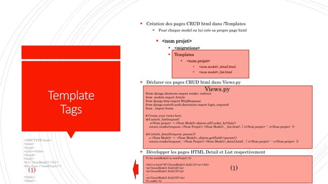 Django web framework | PPT