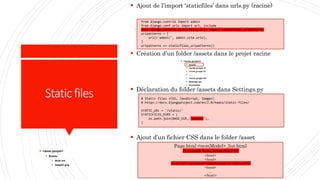 Django web framework | PPT