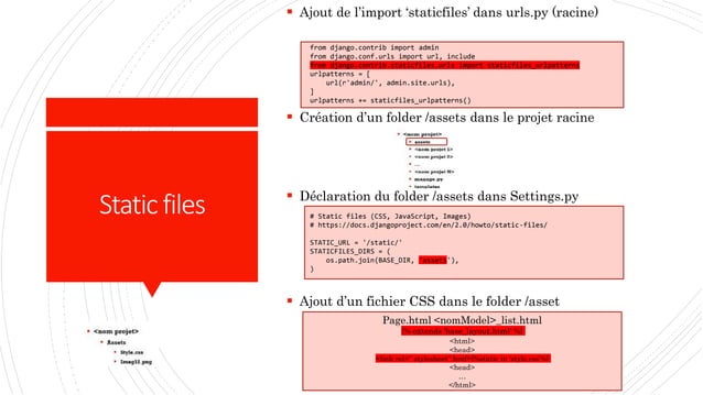 Django web framework | PPT