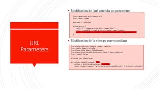Django web framework | PPT