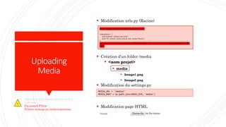 Django web framework | PPT