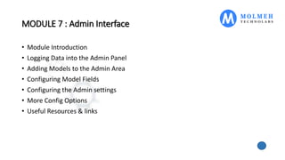 Django web framework | PPT