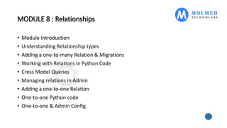 Django web framework | PPT