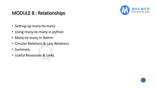 Django web framework | PPT
