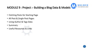Django web framework | PPT