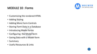 Django web framework | PPT