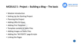Django web framework | PPT