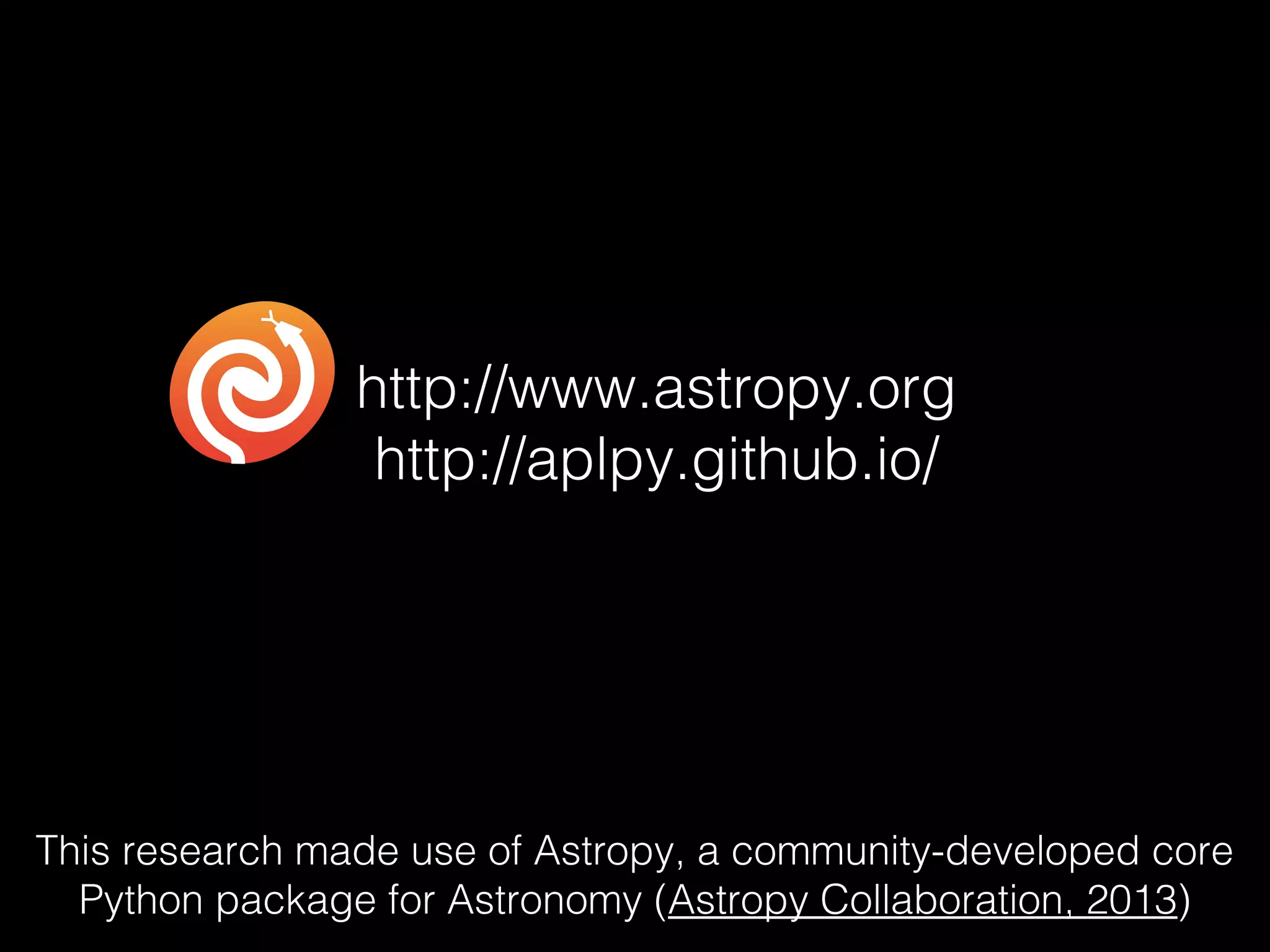 Python in Astronomy | PPT