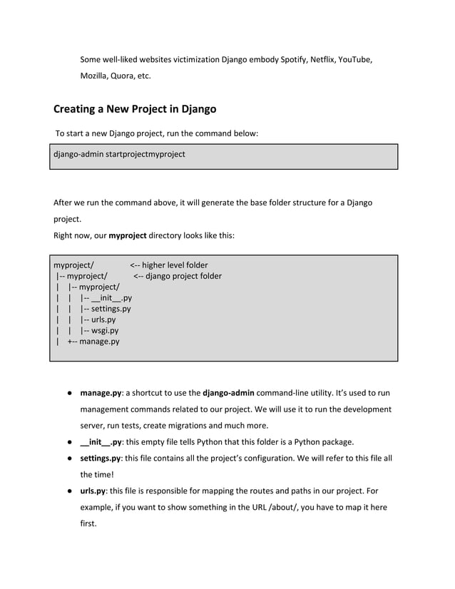 Django Workflow and Architecture | PDF