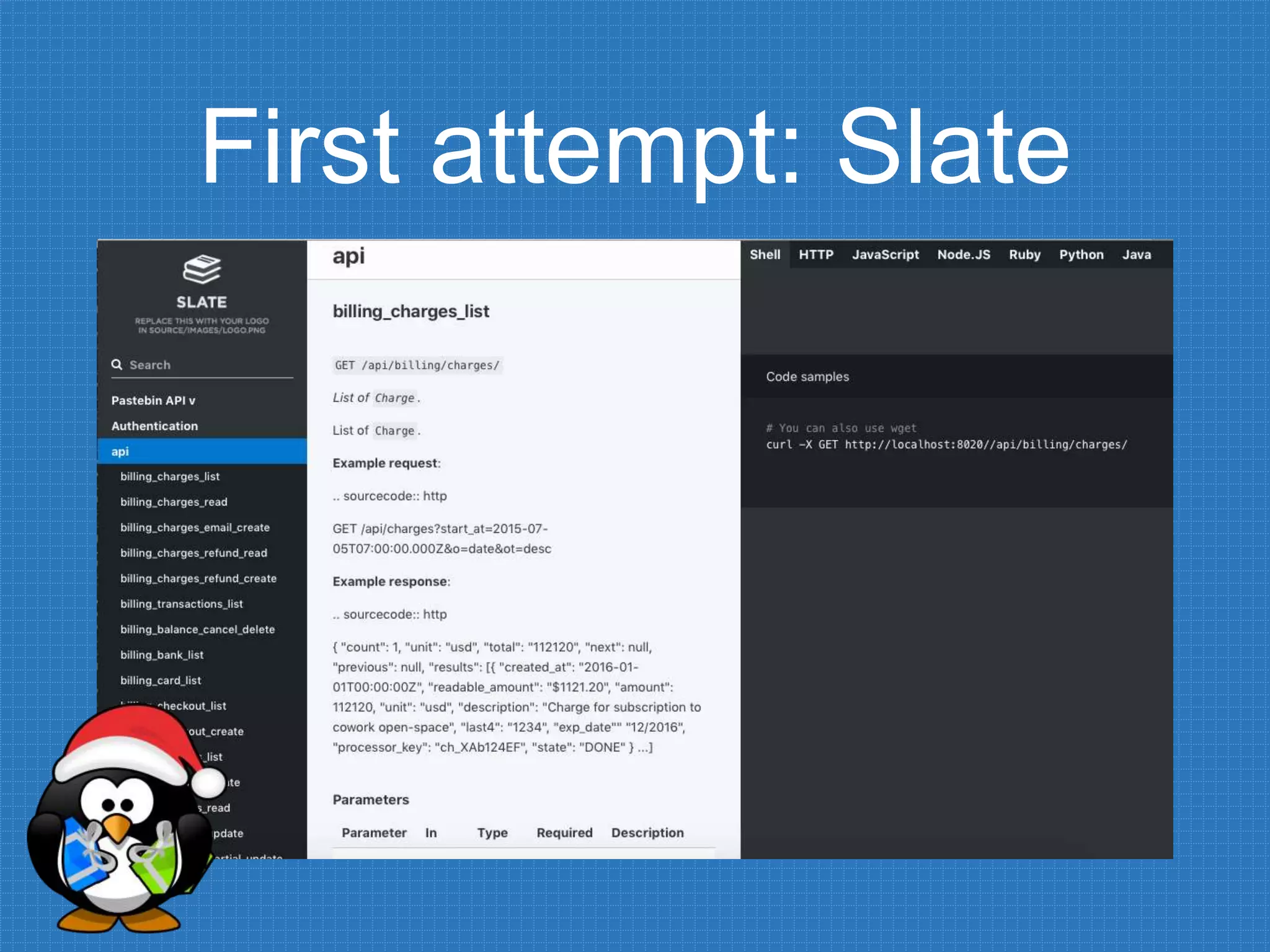 Documenting An Api Written In Django Rest Framework Ppt