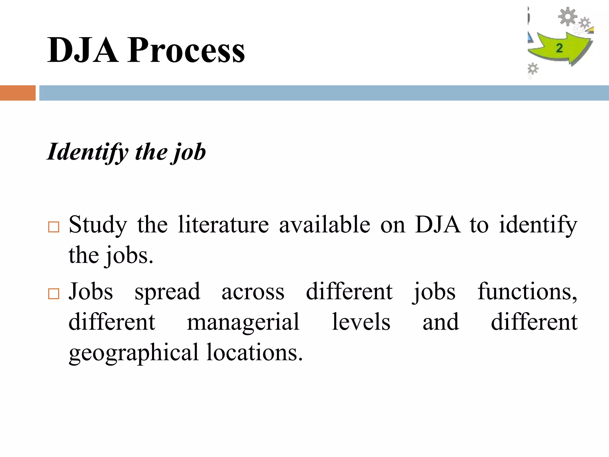Developmental job Assignment (DJA) | PPTX