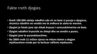 Djegiet. Ndihma e pare | PPTX