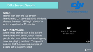 DJI Live Stream Case Study | PDF