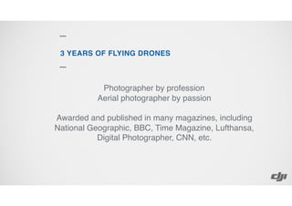 Aerial photography tips.key