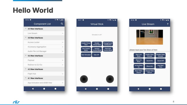 DJI Mobile SDK Tutorials in kotlin | PPTX