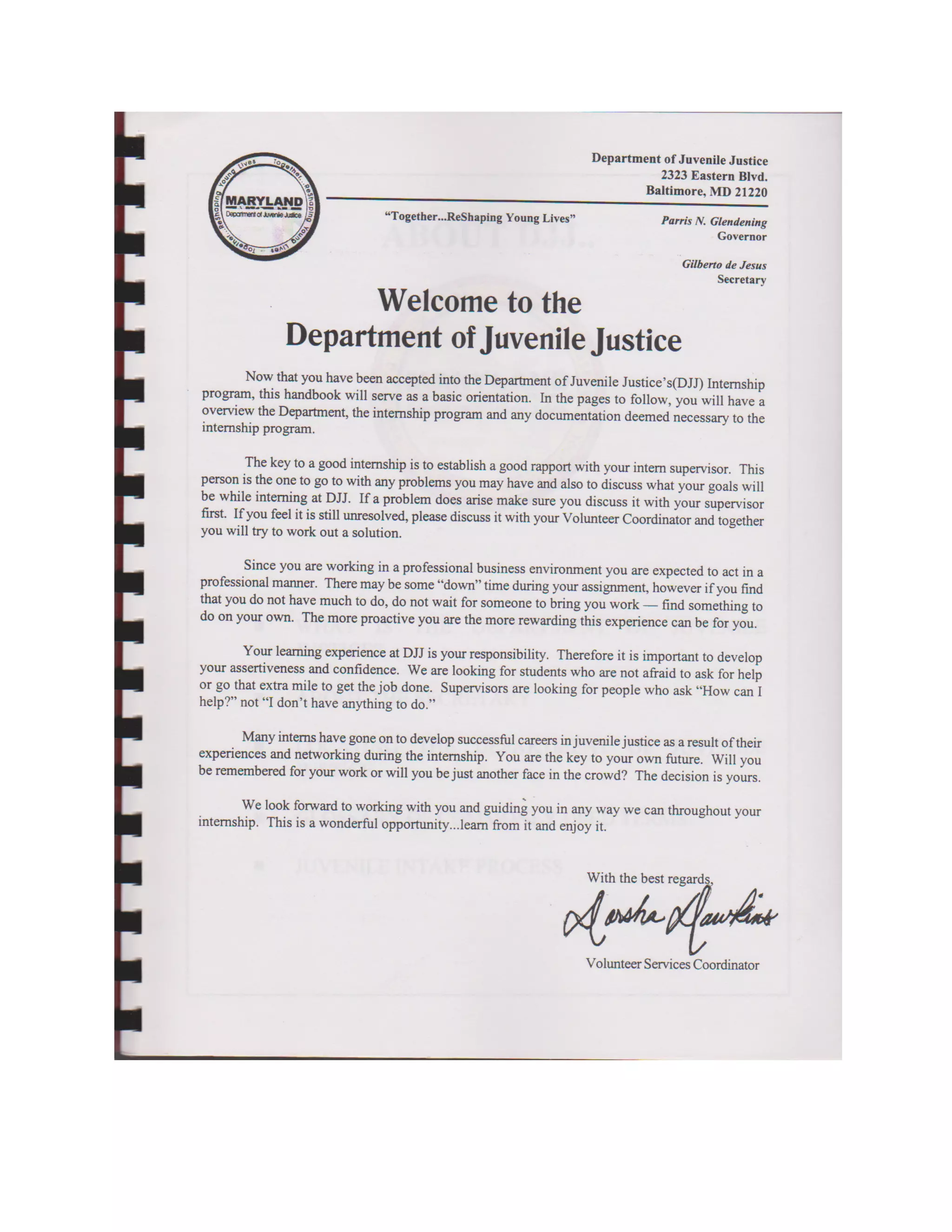 Internship Handbook | PDF