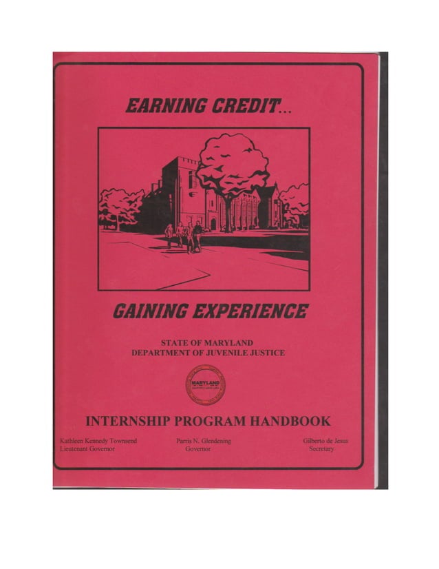 Internship Handbook | PDF