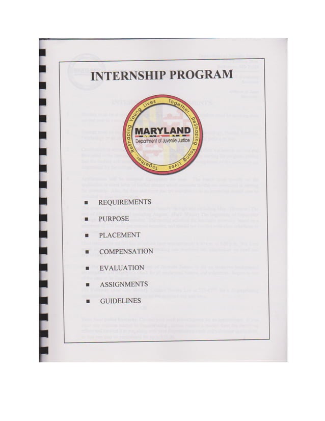 Internship Handbook | PDF