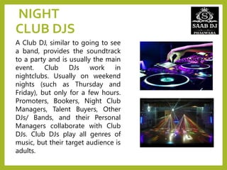 What are the Various Job Roles of DJs? | PPTX
