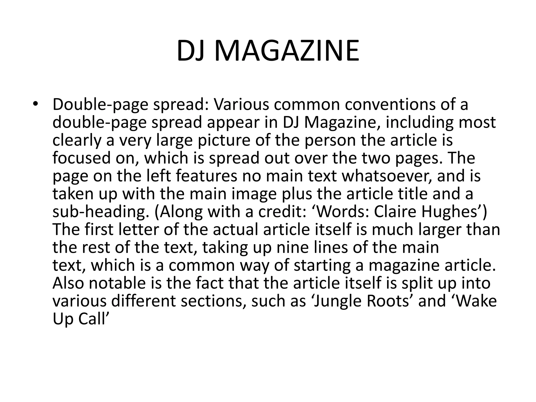 DJ Mag/Mixmag Case Studies | PPTX | Dance and Electronic Music | Music