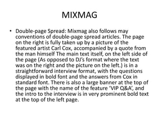 DJ Mag/Mixmag Case Studies | PPTX | Dance and Electronic Music | Music