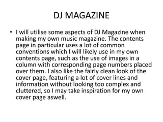 DJ Mag/Mixmag Case Studies | PPTX