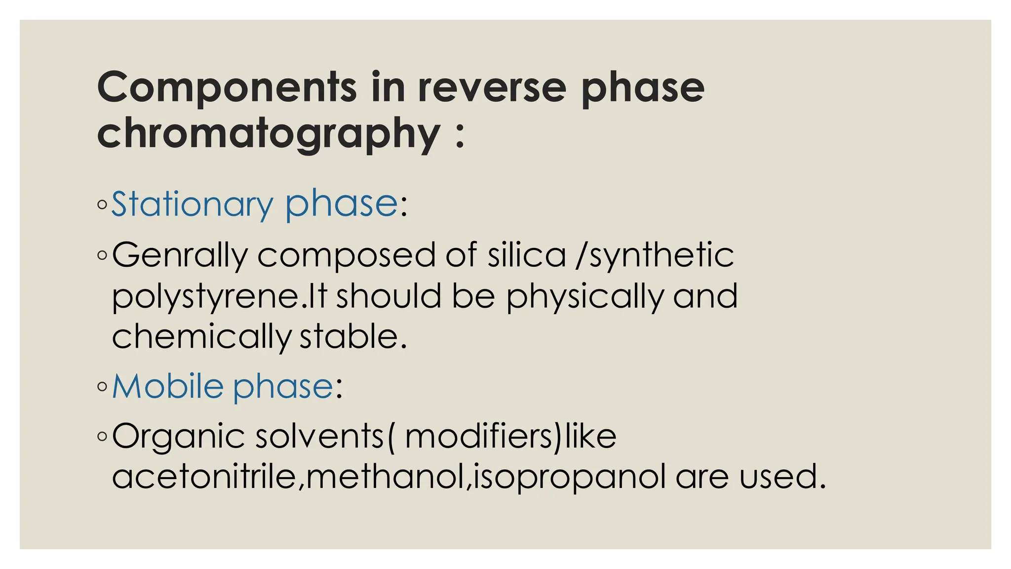 "Reverse Phase Chromatography Demystified: Theory, Techniques, and Applications" | PDF