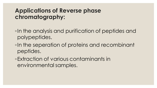 "Reverse Phase Chromatography Demystified: Theory, Techniques, and ...