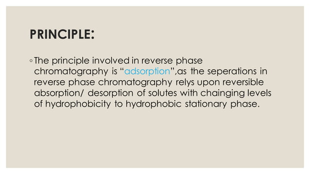 "Reverse Phase Chromatography Demystified: Theory, Techniques, and ...