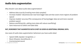 [DSC Europe 22] What is Audio Data Augmentation? Techniques, Best ...