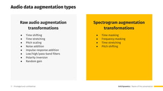 [DSC Europe 22] What is Audio Data Augmentation? Techniques, Best ...
