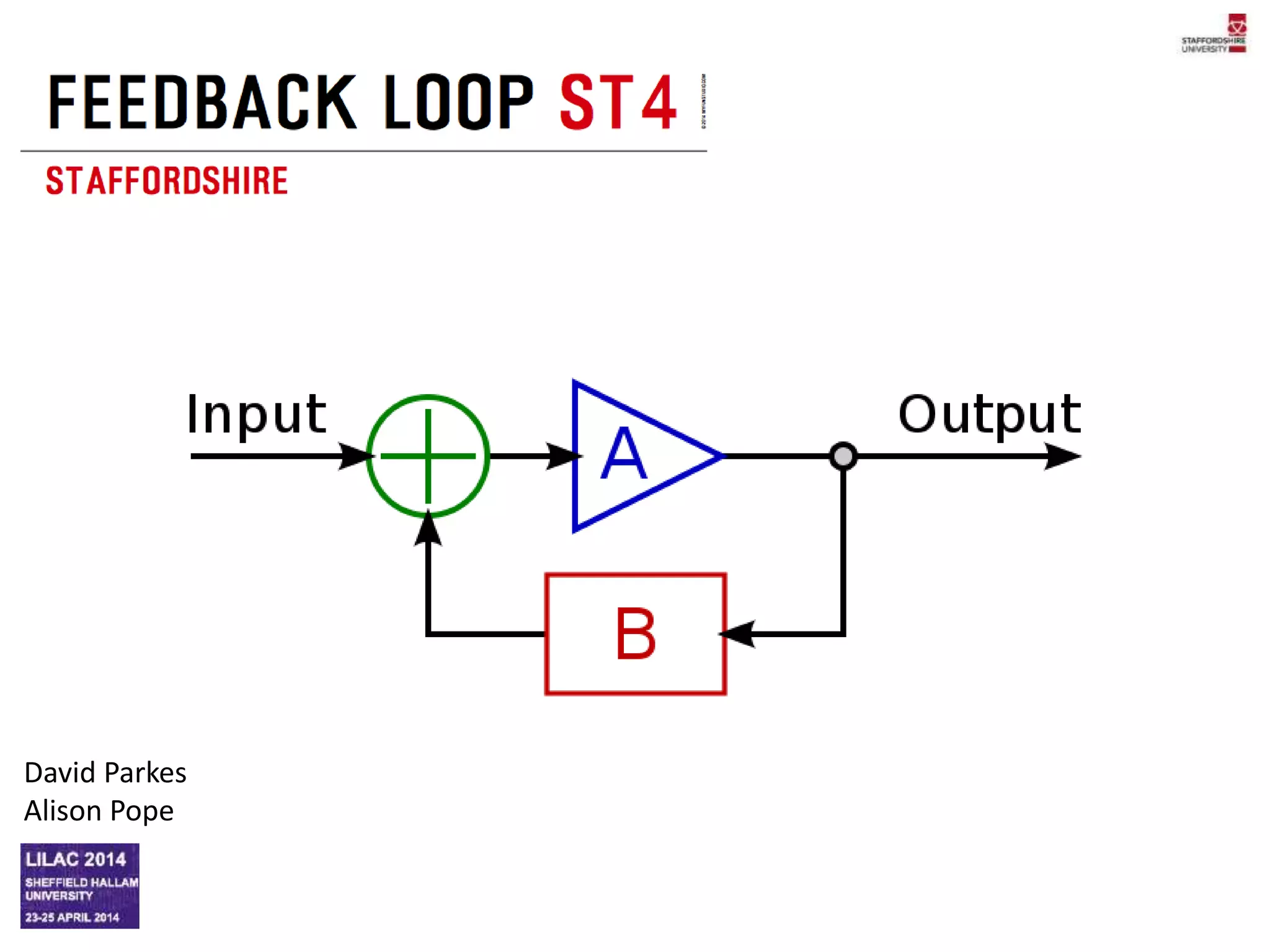 An ID&AL Loop - David Parkes & Alison Pope | PPT