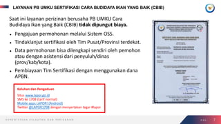 Sertifikat Standar CBIB dan PB UMKU CBIB | PPTX