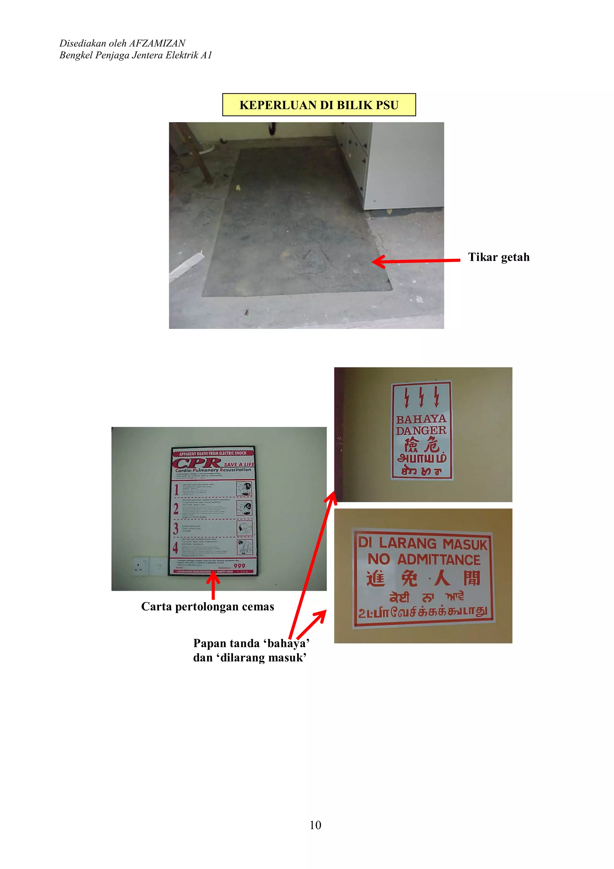 Buku papan suis utama | PDF