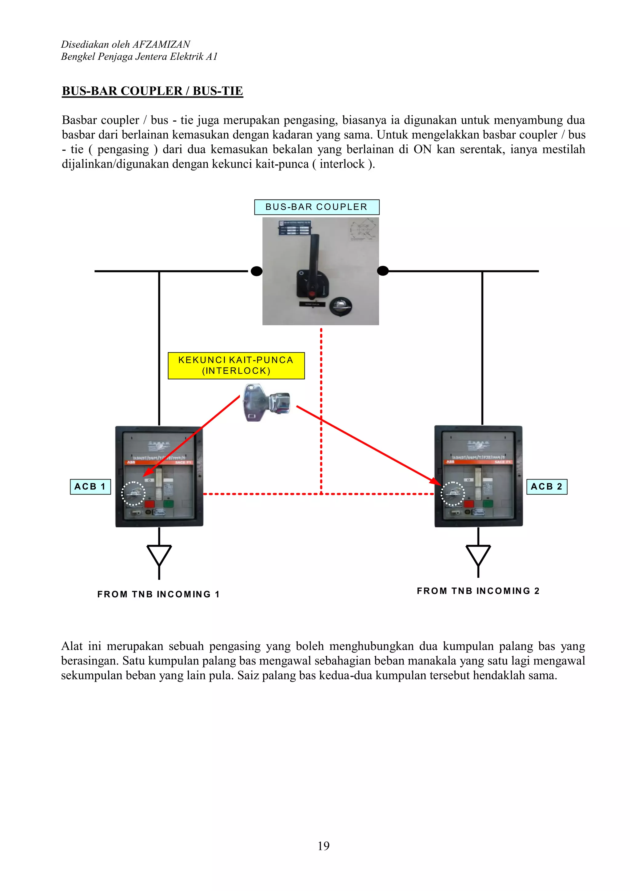 Buku papan suis utama | PDF