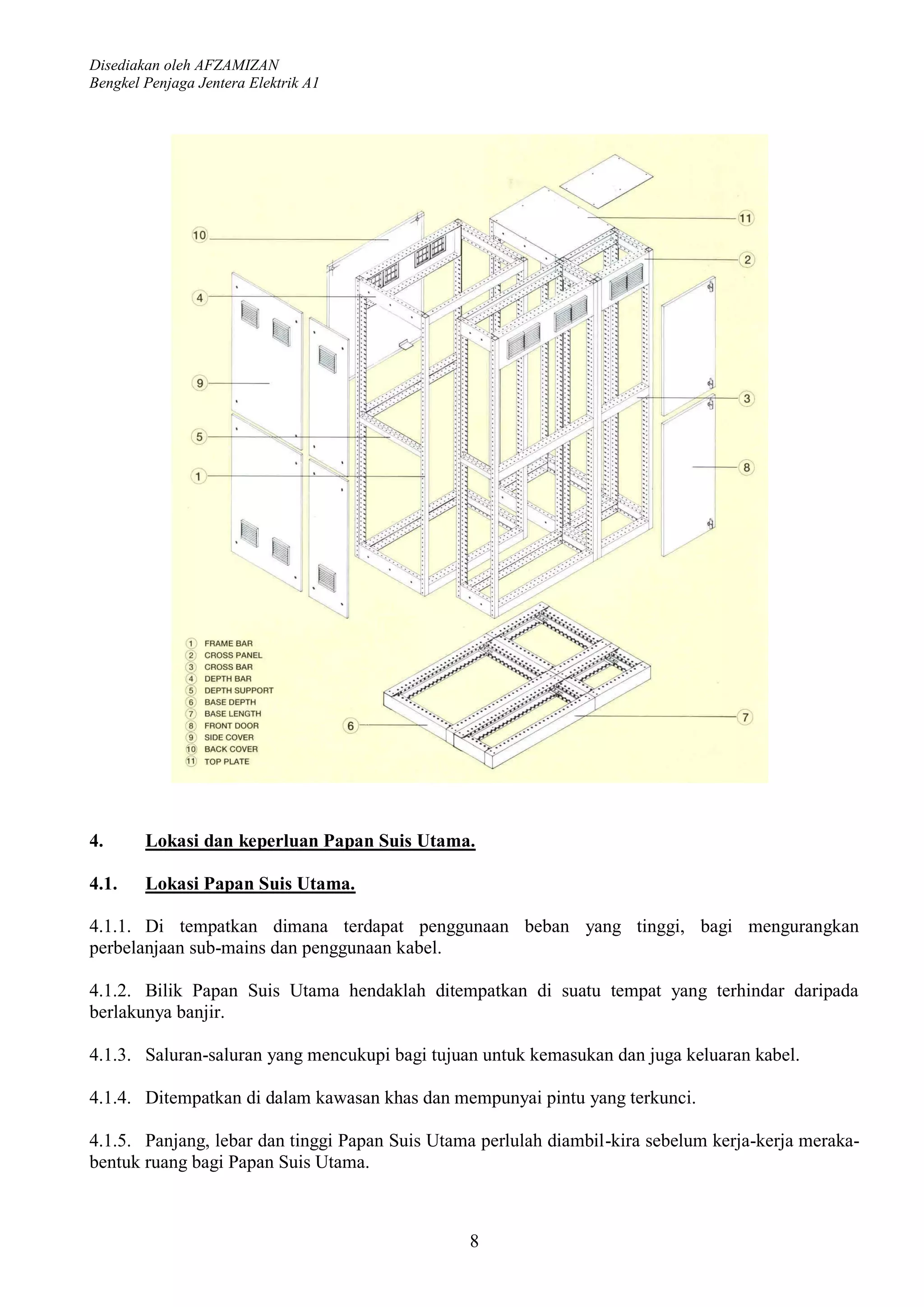 Buku papan suis utama | PDF