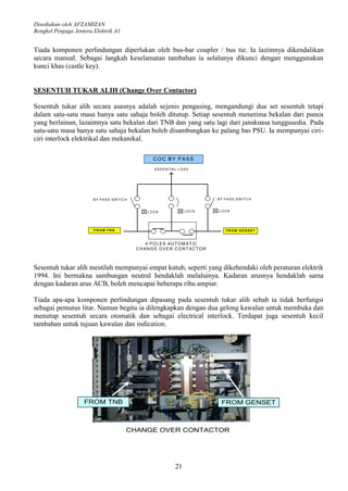 Buku papan suis utama | PDF