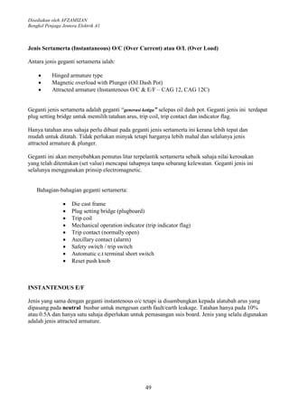 Buku papan suis utama | PDF