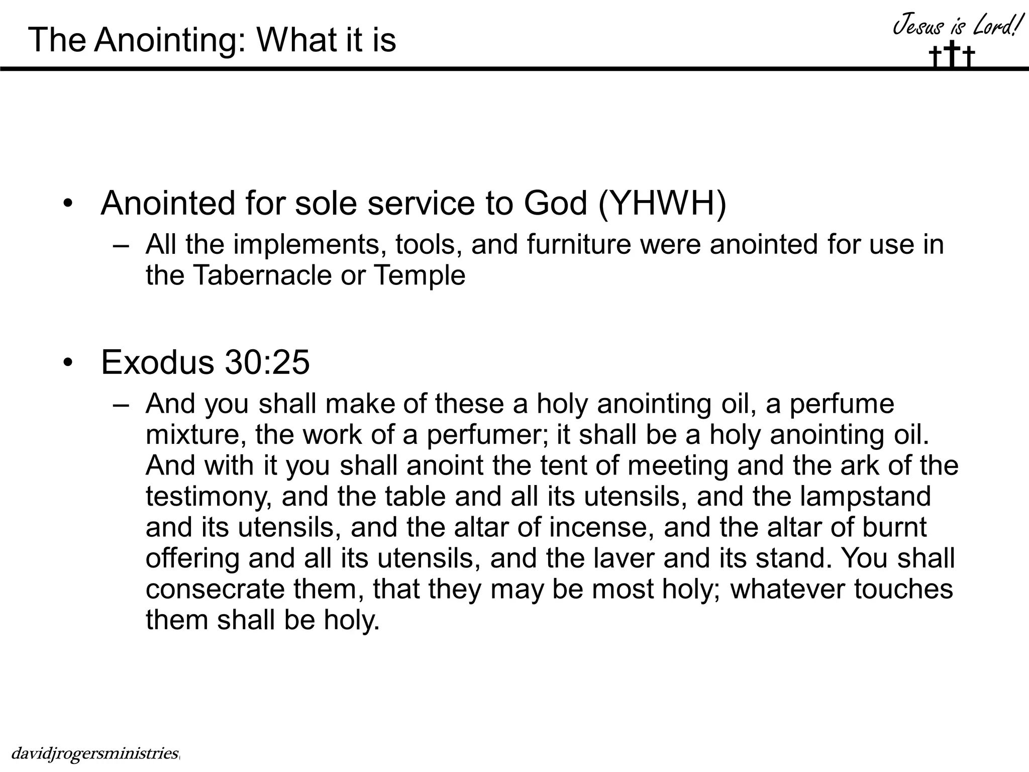 The Anointing | PDF
